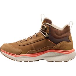 Keen Damen Outdoorschuh "LEIKI LEATHER MID WP", Gr. 40chipmunk, birch, Leder, Schuhe, Wanderschuh aus wasserdichtem Premium Leder, atmungsaktiv