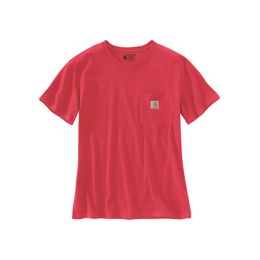 Carhartt T-Shirt "Bekleidung 103067-R85 Carhartt Pocket", rot, Gr. L, Obermaterial: 60% Baumwolle CO. 40% Polyester PES., Shirts