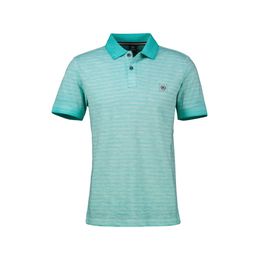 Lerros Herren Poloshirt "Gestreiftes Poloshirt in Gro&szlig;en Gr&ouml;&szlig;en", blau, Gr. 5XL, 100% Baumwolle, Shirts