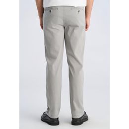 LINDBERGH Herren Chinos "Chinos Relaxed Loose Fit", grau, Gr. 31, unifarben, Obermaterial: 98% Baumwolle, 2% Elasthan, Hosen