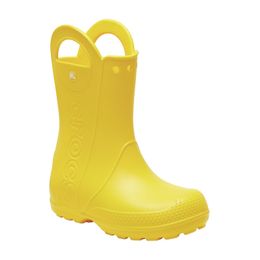 Crocs Kinder Stiefel "Handle It T", Gr. 25, gelb, Obermaterial: 100% Gummi rubber., Schuhe