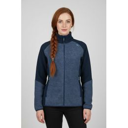 CMP Damen Strickfleecejackeblau ink, Gr. 36, Obermaterial: 85% Polyester, 15% Viskose, Jacken