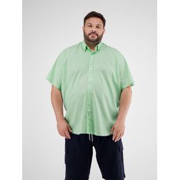 Lerros Herren Kurzarmhemd "Herren Halbarmhemd in &Uuml;bergr&ouml;&szlig;en"light peppermint, Gr. 5XL, 60% Polyester, 40% Baumwolle, Hemden