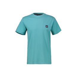 Lerros Damen T-Shirt "Piqu&eacute; Herren T-Shirt in &Uuml;bergr&ouml;&szlig;en"coastal blau, Gr. 6XL, 100% Baumwolle, Shirts