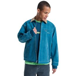 Quiksilver Herren Outdoorjacke "Shaper Pad"schwarz denim, Gr. XS, Obermaterial: 100% Walkfrottier;, Jacken