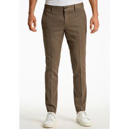 Junk De Luxe Herren Anzughose "Anzughose Slim Fit", beige, Gr. 56, unifarben, Obermaterial: 54% Polyester, 44% Wolle, 2% Elasthan, Hosen