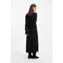 BOSS Orange Damen Strickkleid "Fagliatelle Premium Damenmode", schwarz, Gr. XL, unifarben, Strick, Obermaterial: 60% Schurwolle, 40% Polyacryl,