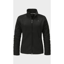 Sch&ouml;ffel SCH&Ouml;FFEL Damen Fleecejacke "Fleece Jacket Leona3", schwarz, Gr. 44, Oberstoff: 100% Polyester, Jacken