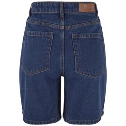 Urban Classics Damen Shorts "Urban Classics Damen Ladies 90&lsquo;s Bermuda"indigo washed, Gr. 31, unifarben, 100% Baumwolle, Hosen