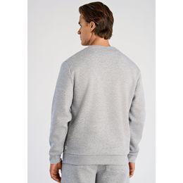 LINDBERGH Herren Sweatshirt "Sweatshirt Relaxed Fit"grau mel, Gr. S, Obermaterial: 60% Baumwolle, 40% Polyester, Sweatshirts