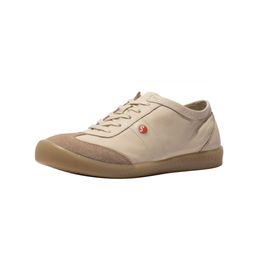 Softinos Damen Sneaker "Softinos Sneaker Glattleder", Gr. 39beige, braun, Glattleder, Schuhe