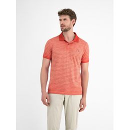 Lerros Herren Poloshirt "Gestreiftes Poloshirt f&uuml;r Herren", rot, Gr. S, 100% Baumwolle, Shirts