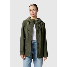 Ragwear Damen Outdoorjacke "Alvena Summer YOUMODO", gr&uuml;n, Gr. L, Obermaterial: 100% Polyester. Innenfutter: 100% Polyester, Jacken, Wasserdichte und