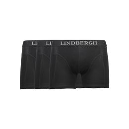 LINDBERGH Herren Boxershorts "Unterhose", Gr. S, schwarz, Obermaterial: 95% Baumwolle, 5% Elasthan, Unterhosen