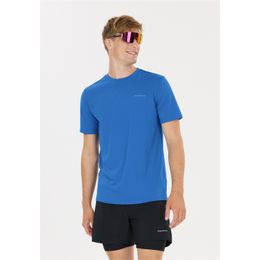 Funktionsshirt Endurance "Vernon", Herren, Gr. L, blau, 100% Polyester, unifarben, normal, Rundhals, Shirts Funktionsshirt, im funktionalen Design mit Quick Dry-Funktion
