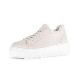 Gabor Damen Sneaker "Sneaker low", Gr. 40,5beige, Schuhe