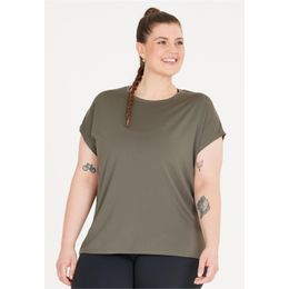 Endurance Damen Funktionsshirt "Jenirei", grau, Gr. 48, unifarben, 45% Polyester, 45% Polyester, 10% Elasthan, Shirts, aus atmungsaktivem Material