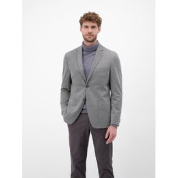 Lerros Herren Jerseysakko "Herren Sakko mit Strickoptik in KURZGR&Ouml;SSEN"mid grau melange, Gr. 26, 74% Polyester, 24% Viskose, 2% Elasthan, Sakkos