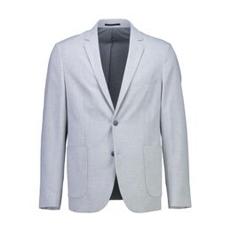 LINDBERGH Herren Anzugsakko "Sakko Relaxed Fit", grau, Gr. S, Obermaterial: 65% Polyester, 31% Viskose, 4% Elasthan. Futter: 100% Polyester, Sakkos