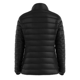 s.Oliver Damen Steppjacke, schwarz, Gr. 40, unifarben, Steppware, Obermaterial: 100% Polyester. Futter: 100% Polyester, Jacken, mit Rei&szlig;verschluss
