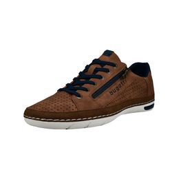 Bugatti Herren Schn&uuml;rschuh "Bugatti Halbschuhe Lederimitat", Gr. 40, braun, Lederimitat, Schuhe