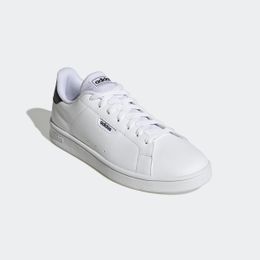 Herren Sneaker "COURT", adidas Sportswear, Gr. 46, schwarz-wei&szlig;, Synthetik, Schuhe, inspiriert vom Design des adidas stan smith