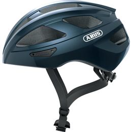 Abus Rennradhelm "MACATOR", M Kopfumfang: 52cm - 58cm, blau, Helme
