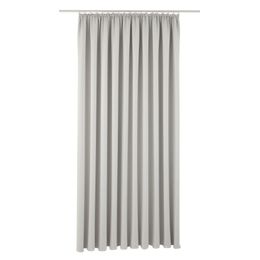Verdunkelungsvorhang OTTO HOME, B:280cm H:225cm, grau, Polyester, Kinderzimmer, Gardinen, "Solana", Breite 280 cm, &Uuml;berbreite, einfarbig, Raumteiler