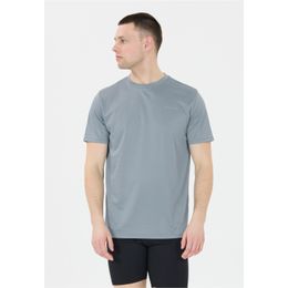 Endurance Herren Funktionsshirt "Vernon"grau, gr&uuml;n, Gr. XL, unifarben, 100% Polyester, Shirts, im funktionalen Design mit Quick Dry-Funktion