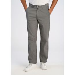 LINDBERGH Herren Chinos "Chinos Relaxed Loose Fit", grau, Gr. 31, unifarben, Obermaterial: 98% Baumwolle, 2% Elasthan, Hosen