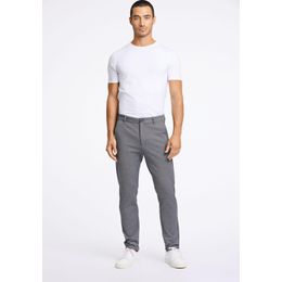LINDBERGH Herren Stoffhose "Stoffhose Slim Fit", grau, Gr. XL, unifarben, Obermaterial: 75% Polyester, 22% Viskose, 3% Elasthan. Futter: 65%
