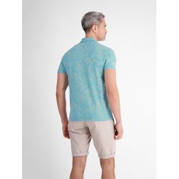 Lerros Herren Poloshirt "Poloshirt mit Stretchanteil", blau, Gr. S, 95% Baumwolle, 5% Elasthan, Shirts