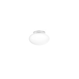 Wever & Ducr&eacute; Perlez IP44 Surface 1.0 Ceiling White Opal Glass 2700K Phase