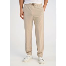 LINDBERGH Herren Stoffhose "Freizeithose Relaxed Fit"pale sand, Gr. L, Obermaterial: 65% Polyester, 31% Viskose, 4% Elasthan, Hosen
