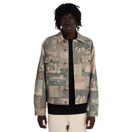 Element Herren Outdoorjacke "Trucker Low Tide", bunt, Gr. XS, Obermaterial: 70% Baumwolle, 30% Baumwolle., Jacken