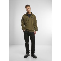 Brandit Herren Troyer "Brandit Tactical Sweat Troyer"olive, Gr. XL, unifarben, 100% Polyacryl, Sweatshirts