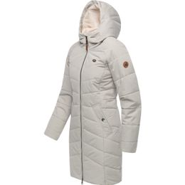 Ragwear Damen Wintermantel "Noita YOUMODO", beige, Gr. XXL, Obermaterial: 100% Polyester. Innenfutter: 100% Polyester. Wattierung: 100% Polyester,