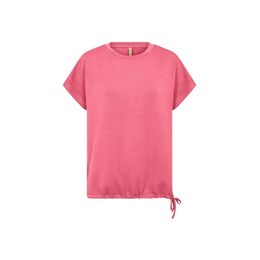 soyaconcept Damen Kurzarmhemd "Soya Concept T-shirt SC"4390 rapture rose, Gr. XS, Obermaterial: 48% Modal, 48% Polyester, 4% Elasthan, Hemden