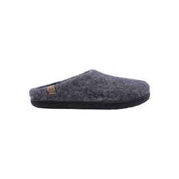 LINDBERGH Herren Hausschuh "Hausschuhe", Gr. 43, grau, Obermaterial: 100% Wolle, Schuhe
