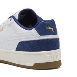 Puma Damen Sneaker "Court Classico Sport Sneakers Erwachsene", Gr. 41, blau, Obermaterial: Synthetik, Kuhleder, Textil, Leder. Futter: Textil.