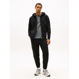Tommy Jeans Herren Jogginganzug "TJM REGULAR FLAG"schwarz, Gr. XL, bestickt, unifarben, Sweatware, Obermaterial: 80% Baumwolle, 20% Polyester,
