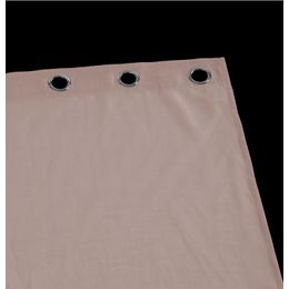 Vorhang OTTO HOME, B:140cm H:225cm, grau, Polyester, Wohnzimmer, Gardinen, "Linsdorf", Leinenstruktur