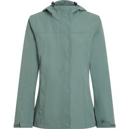 McKINLEY Damen Regenjacke "Regenjacke Carlide W"navy schwarz, re, Gr. 44, Obermaterial: 100% Polyester, Jacken