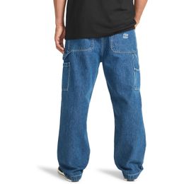 Billabong Herren Straight-Jeans "Bad Dog Workwear Denim", blau, Gr. 30, Obermaterial: 80% Baumwolle, 20% Baumwolle., Jeans