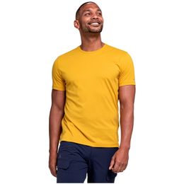 Sch&ouml;ffel SCH&Ouml;FFEL Herren T-Shirt "T Shirt Buchberg M", gold, Gr. 56, Obermaterial: 60% Baumwolle, 40% Polyester, Shirts, sportliche Passform, Kurzarm, f&uuml;r