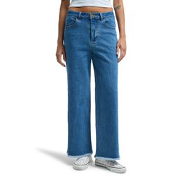 Billabong Damen Weite Jeans "Be Free"medium indigo, Gr. 25, Obermaterial: 98% Baumwolle, 2% Elasthan., Jeans