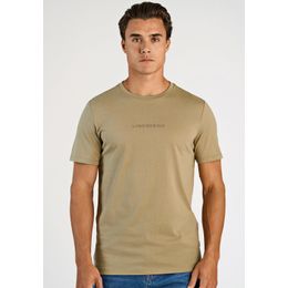 T-Shirt LINDBERGH "T-Shirt Relaxed Fit", Herren, Gr. L, dusty gr&uuml;n, Obermaterial: 100% Baumwolle, unifarben, l&auml;ssig geschnitten, Rundhals, Shirts T-Shirt
