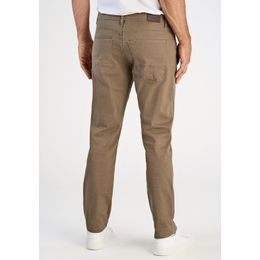 Bison Herren 5-Pocket-Hose "5-Pocket Hose Regular Fit", beige, Gr. 38, Obermaterial: 98% Baumwolle, 2% Elasthan, Hosen