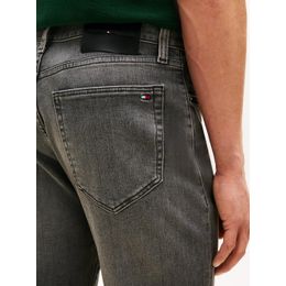 Tommy Hilfiger Herren Slim-fit-Jeans "Bleecker"leo grau, Gr. 32, unifarben, Denim/Jeans, Obermaterial: 94% Baumwolle, 4% Elastomultiester, 2%