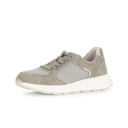 Gabor Damen Sneaker "Sneaker low", Gr. 40, grau, Schuhe